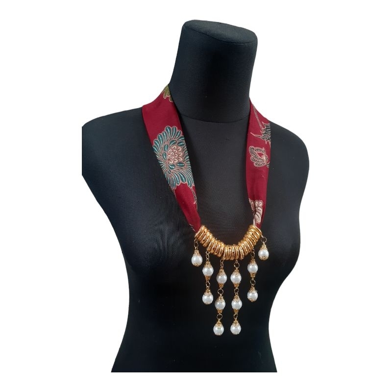 Jual KALUNG RUMBAI MUTIARA MERAH MAROON || SOUVENIR KHAS INDONESIA ...