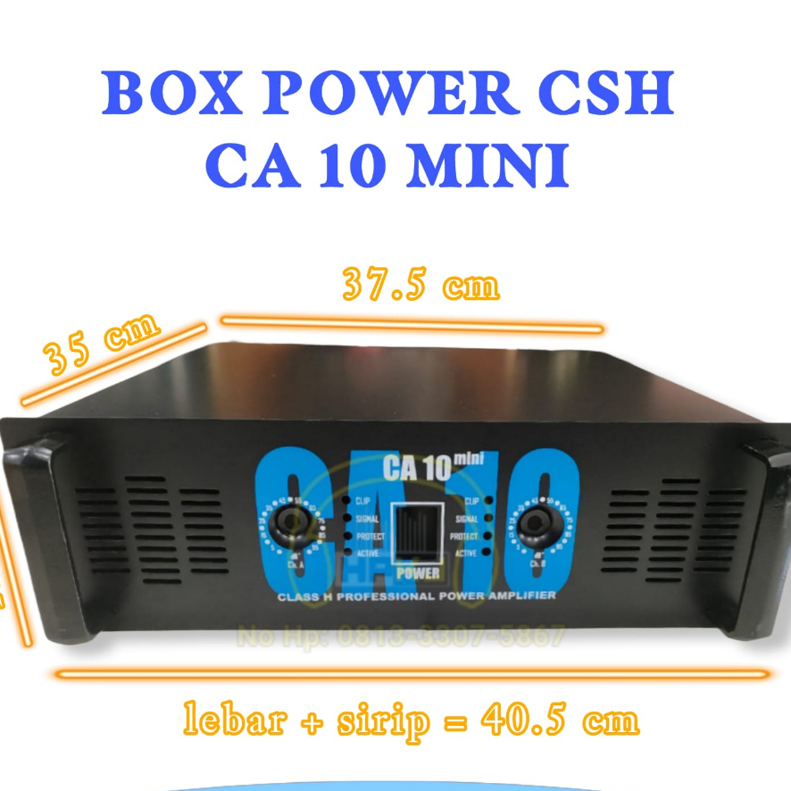 Jual BOX POWER AMPLIFIER CSH MINI CA10 box ampli CSH CA 10 MINI | Shopee Indonesia