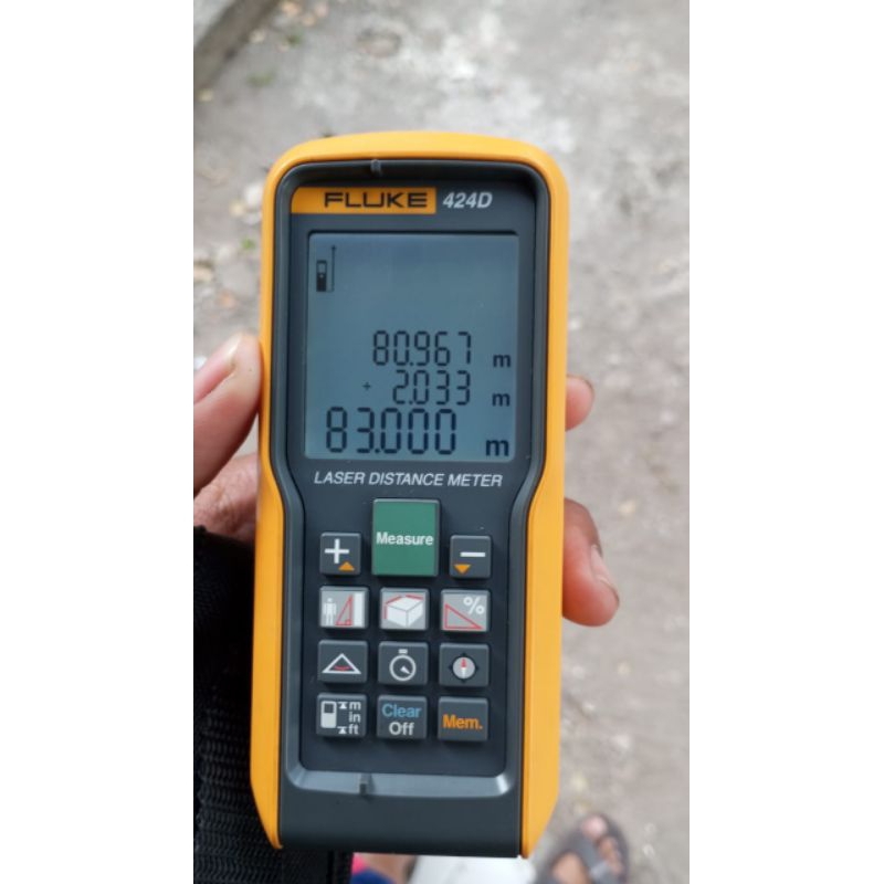 Jual fluke 424d laser meter distance meteran | Shopee Indonesia