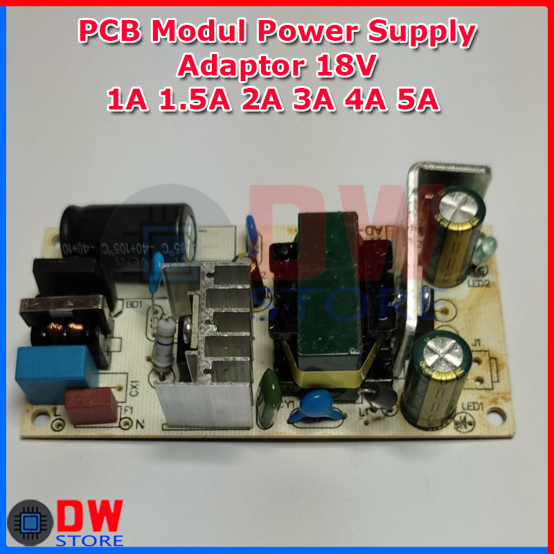 Jual PCB Modul Power Supply Adaptor 18V 24V 36V 1A 1.5A 2A 3A 3.5A 4A ...