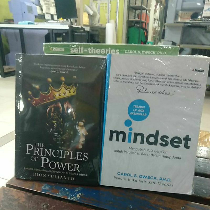 Jual Buku Motivasi Paket 2 The Principles Of Power Mindset By Dion