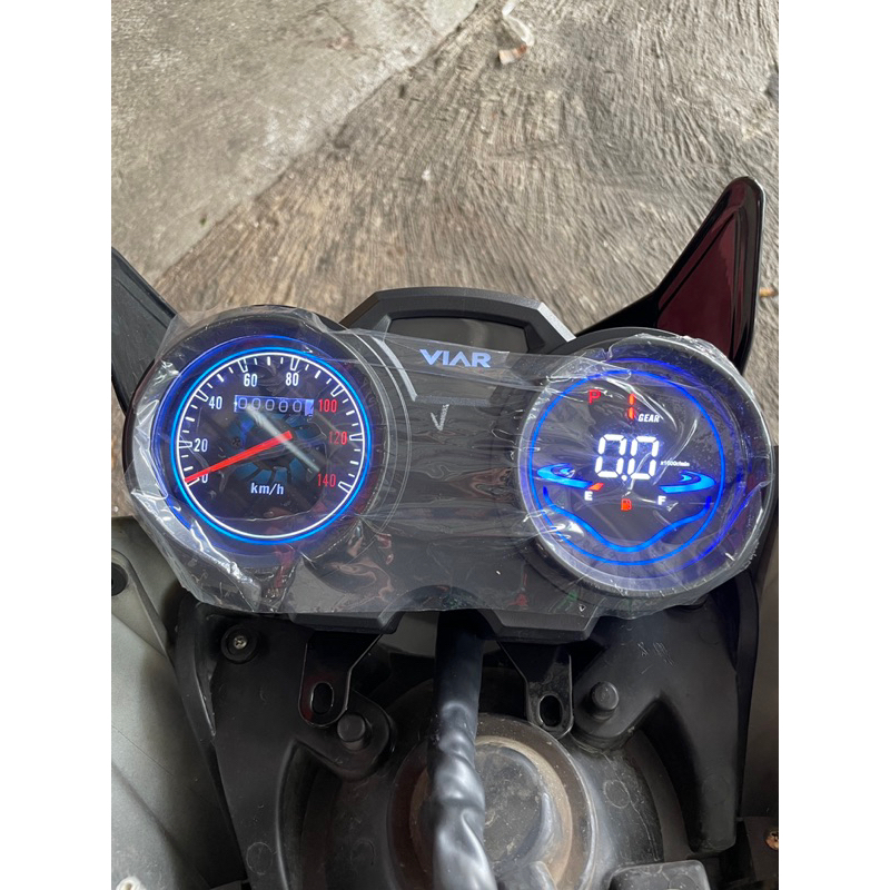 Jual Speedometer Digital VIAR Tipe Baru KARYA 150 200 300 CC | Shopee ...