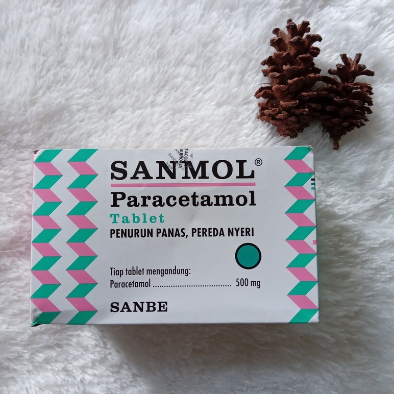 Jual SANMOL | SANMOL TABLET | PARACETAMOL TABLET | PENURUN PANAS DEMAM ...