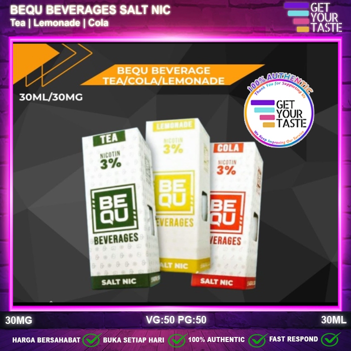 Jual Liquid Bequ Beverages All Variant Salt Nic 30ML BEKU Saltnic by ...