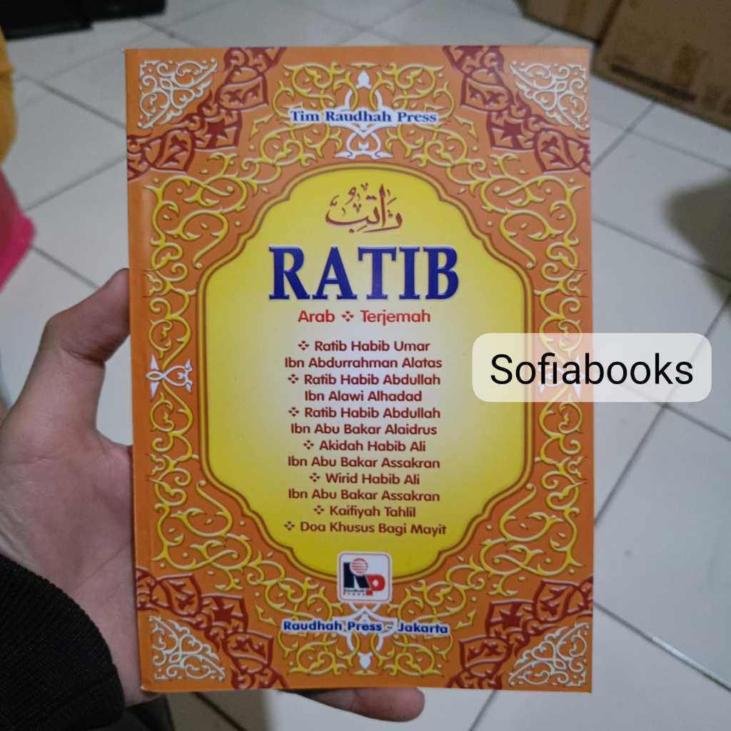Jual Buku Ratib Kitap Rotib Terjemah dan Non Terjemah Penerbit Raudhah ...