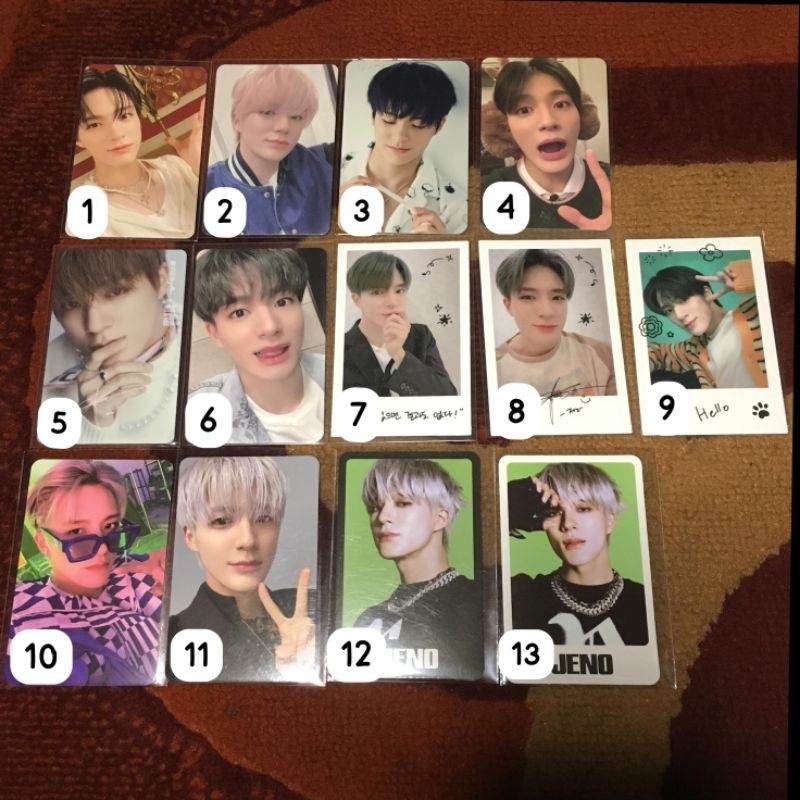Jual Photocard Official Jeno NCT Dream Trading Card TC Istj Dfesta Pink ...