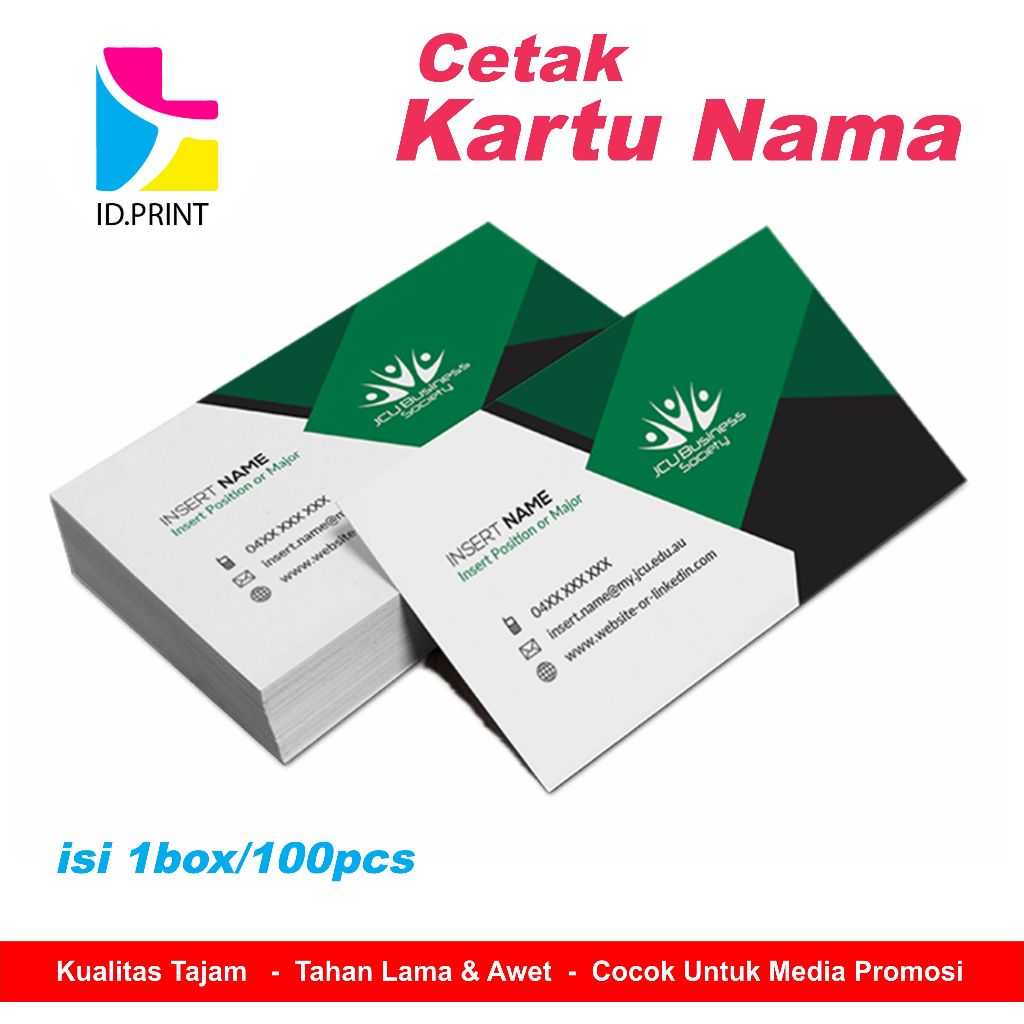 Jual CETAK KARTU NAMA FULL COLOR HARGA PER BOX | Shopee Indonesia