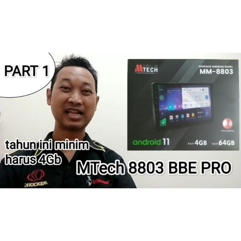 Jual Head Unit Android MTech 8803 BBE PRO | Shopee Indonesia