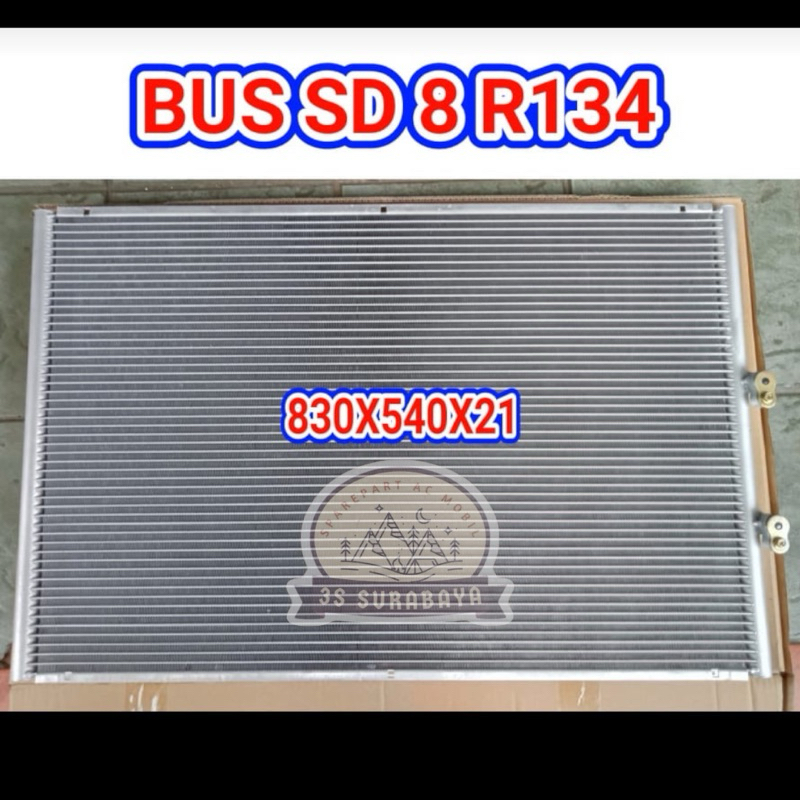 Jual Kondensor Bus Sd 8 R134 Universal SD8 Ac Bus 830*540*21 MM (Baru/New) | Shopee Indonesia