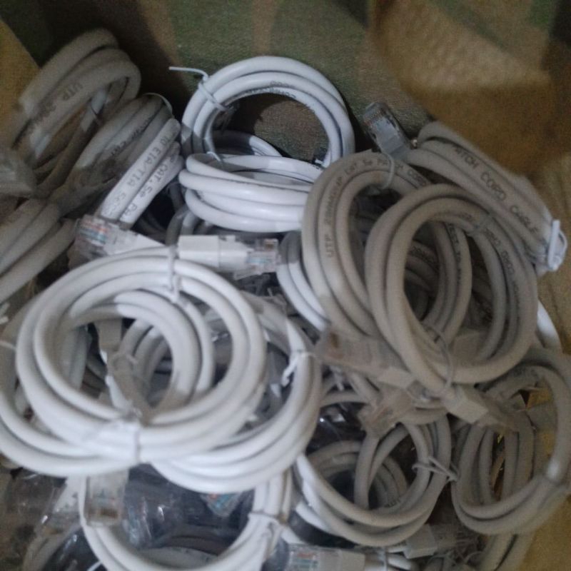 Jual Kabel Lan 1 meter 8pin | Shopee Indonesia