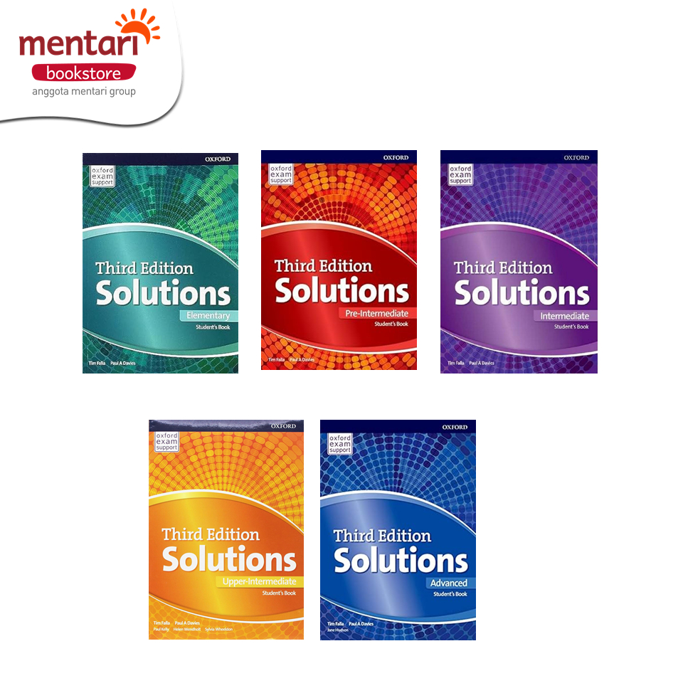 Jual Oxford Solutions Student Book - Workbook 3rd Edition | Shopee ...