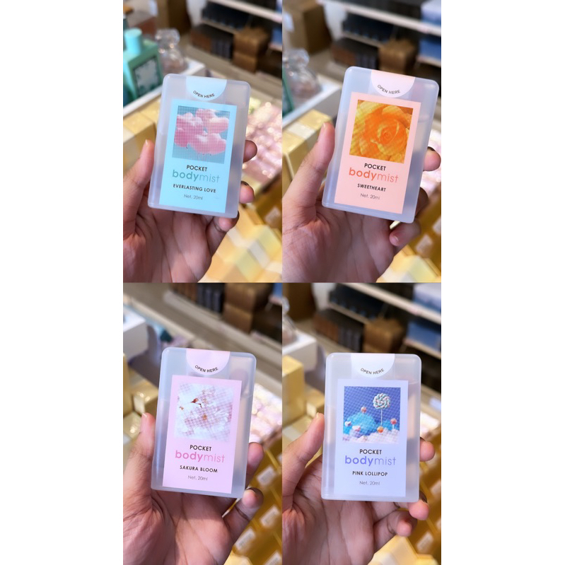 Jual MINISO WOMEN'S POCKET BODY MIST 20ml PARFUM WEWANGIAN WANGI LEMBUT ...