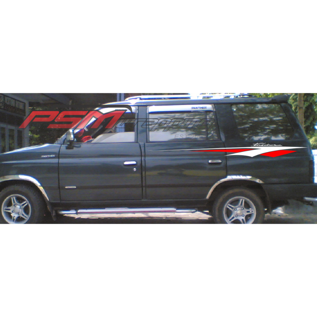 Jual sticker list side mobil KIJANG PANTHER MITSUBISHI KUDA DLL ...