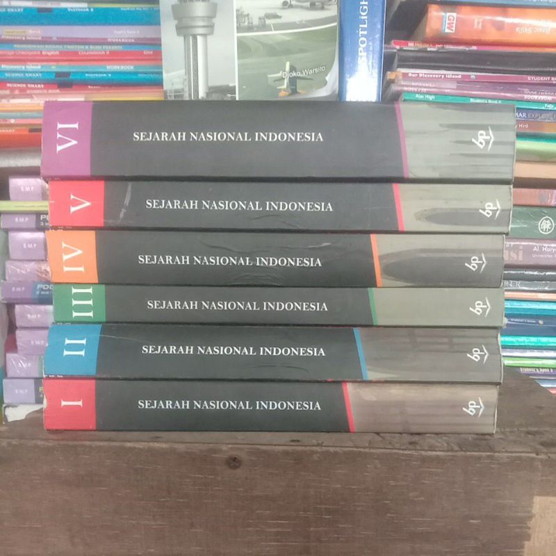Jual Buku Satu Set Sejarah Nasional Indonesia Dari Jilid 1 - 6 | Shopee ...