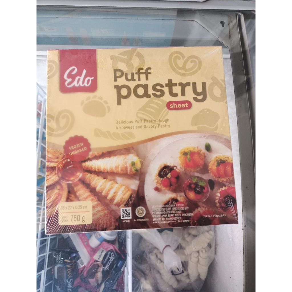 Jual EDO Puff Pastry sheet 750gr (INSTANT) | Shopee Indonesia