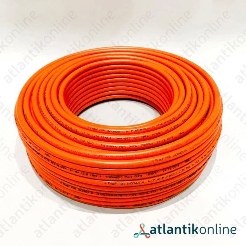 Jual Pipa selang air panas ripeng water heater PEX 1/2" FRAP per meter ...