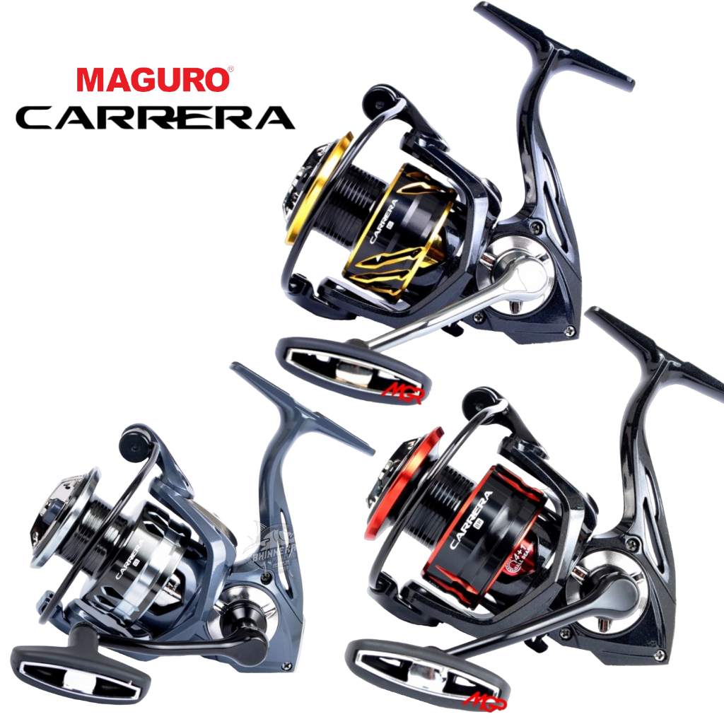 Jual Reel Maguro CARRERA BG | CARRERA BR | CARRERA GS | Spinning reel | Power Handle | Alat ...