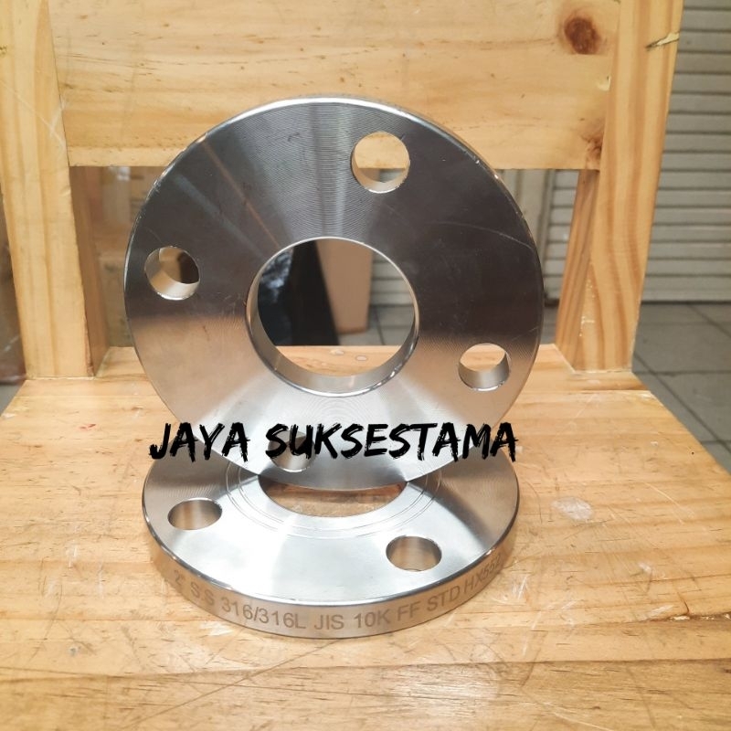 Jual Flange JIS 10K Stainless SS 316 3" inch Flange 10K SS316 DN 80 ...