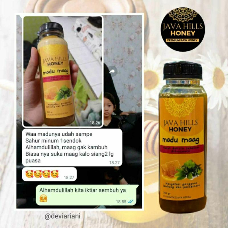 Jual Madu maag magh original herbal alami 100% asli 350gr | Shopee ...