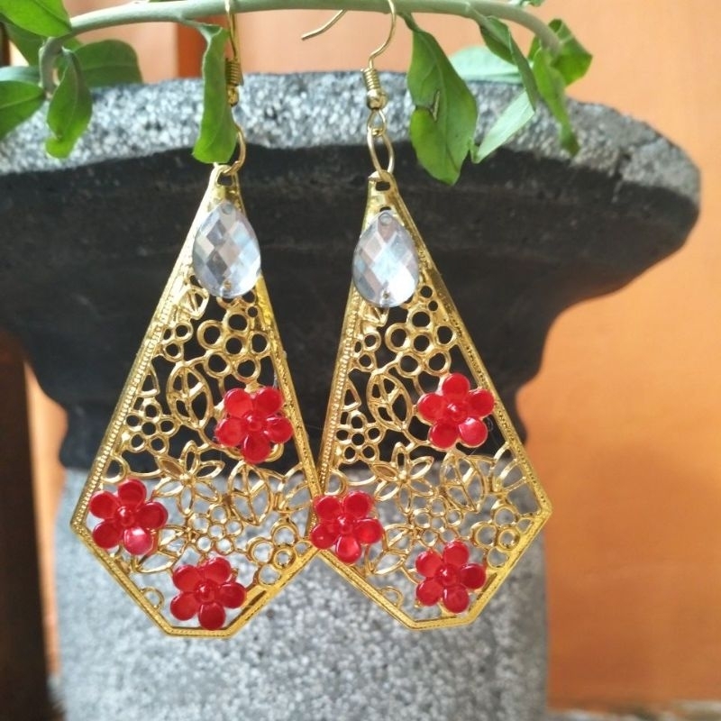 Jual Anting tari anting adat anting karnafal | Shopee Indonesia