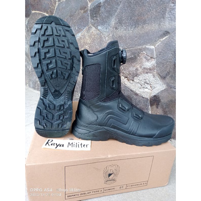 Jual sepatu PDL Cartenz jatah perwira TNI AD | Shopee Indonesia