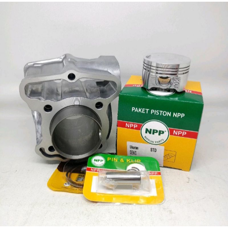 Jual BLOK SEHER BORING PISTON SET HONDA GENIO BEAT POP LED BEAT NEW F1 INJEKSI 2020/2021 SCOOPY ...