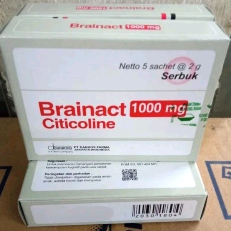 Jual BRAINACT 1000 MG BOX ISI 5 SACHET | Shopee Indonesia