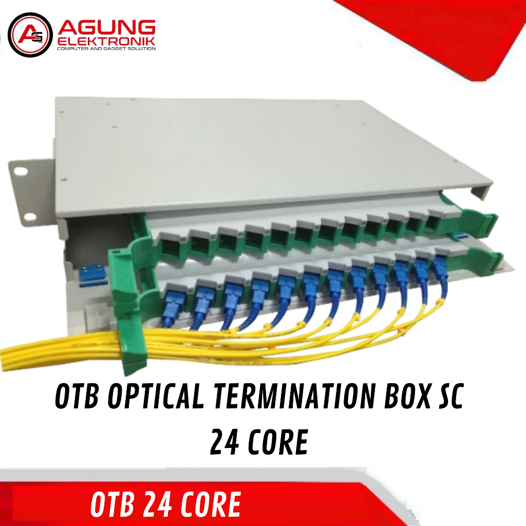 Jual OTB OPTICAL TERMINATION BOX SC 24 CORE | Shopee Indonesia
