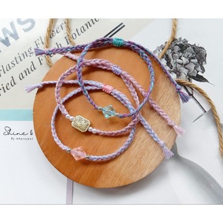 Jual Treasure. mix and match bracelets set, bohemian string bracelet ...