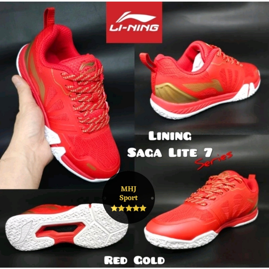 Jual Sepatu Badminton Lining Saga Lite 7 Original | Shopee Indonesia