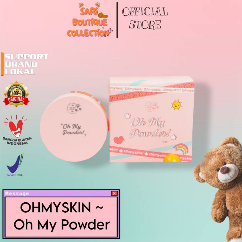 Jual [Dist. Resmi] Oh My Powder Ohmyskin/bedak tabur ohmyskin/powder ...