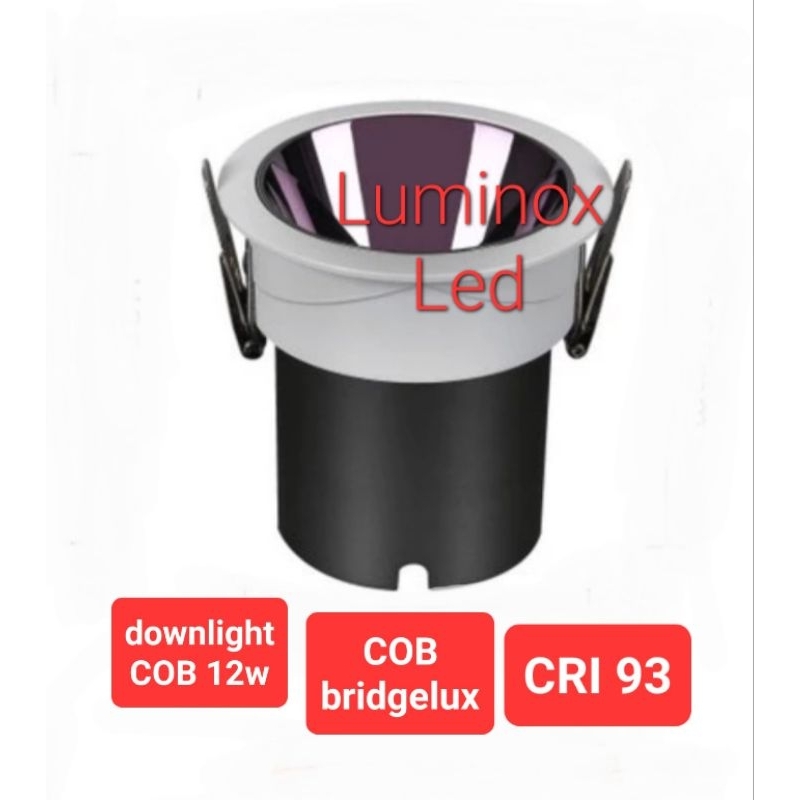 Jual downlight led cob bridgelux 12watt 12w / spotlight ceiling cob 12 ...