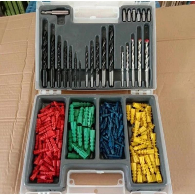Jual Mata bor set 300 pcs kenmaster buat besi kayu tembok lengkap ...