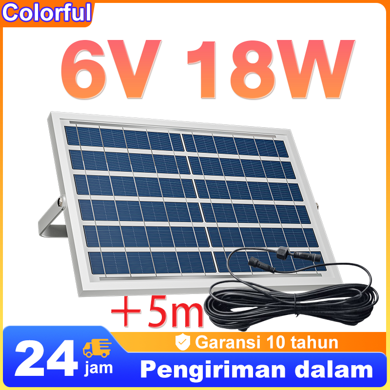 Jual 【Garansi 10 tahun】 solar panel 18W Papan solar solar cell panel ...