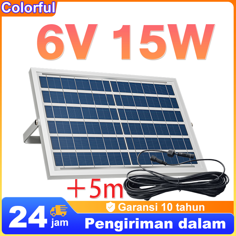 Jual 【Garansi 10 tahun】 solar panel 15W Papan solar solar cell panel ...