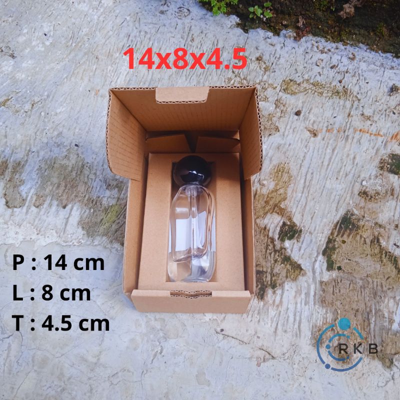 Jual Box Kardus Packing Die Cut 14x8x4.5 cm + Partisi Botol Parfum ...