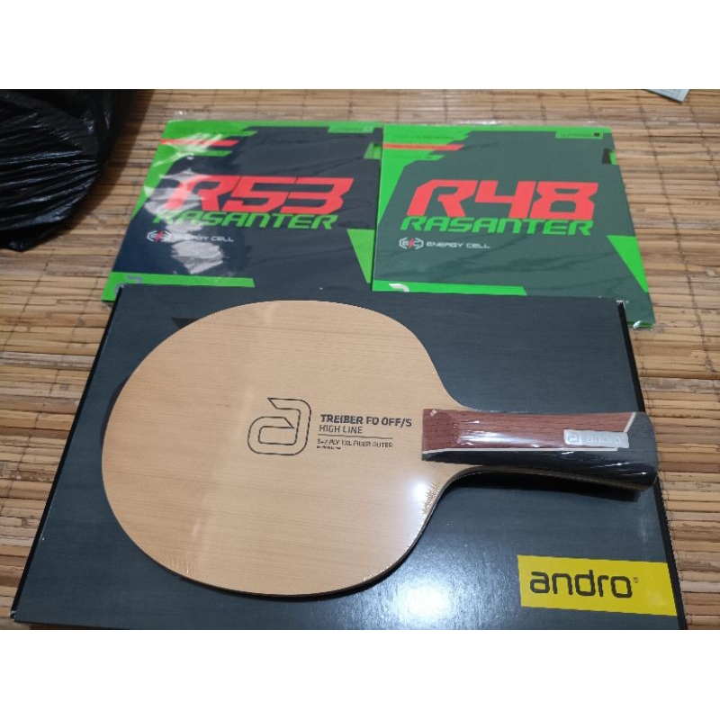 Jual PAKET BET TENIS MEJA ANDRO TREIBER FO OFF/S PLUS RASANTER ORIGINAL | Shopee Indonesia
