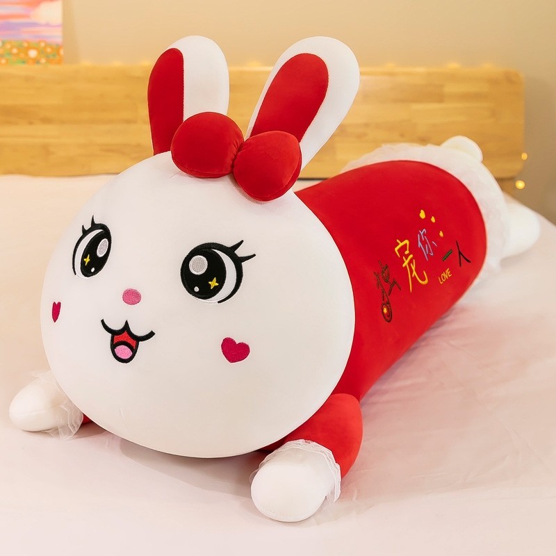 Jual BONEKA GULING KELINCI 90cm Guling RABBIT PITA RIBBON NEW LIMITED ...