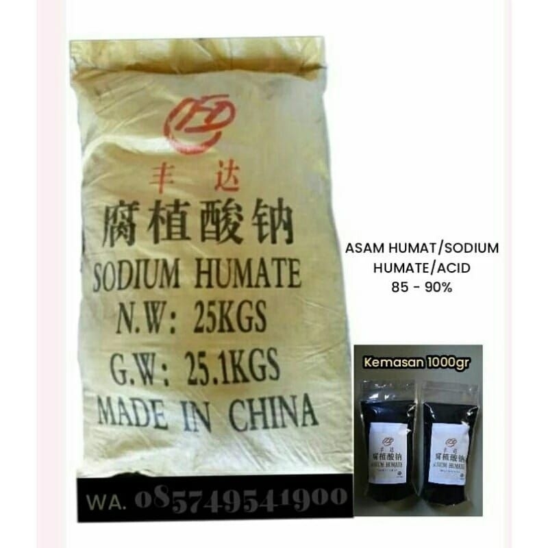 Jual ASAM HUMATE/asam humate/acid(1kg) | Shopee Indonesia
