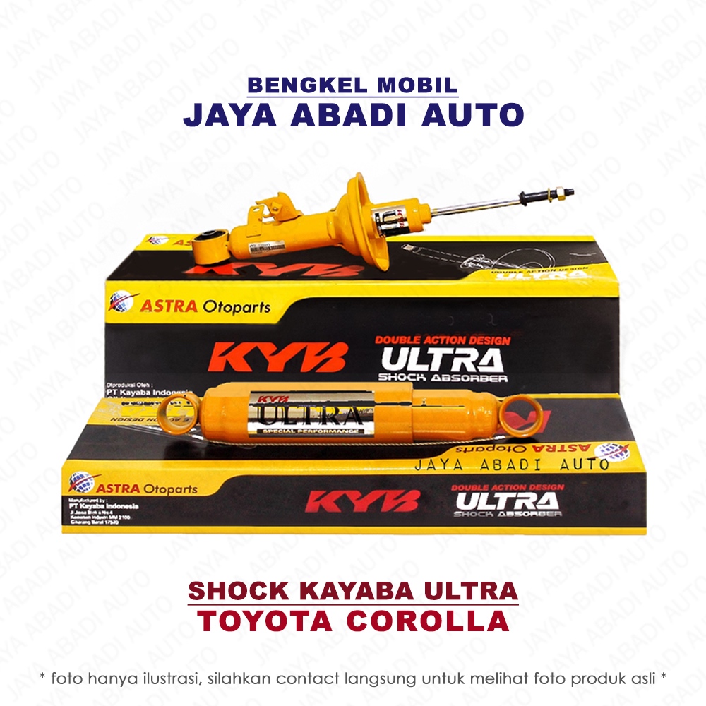 Jual Shock Breaker KAYABA ULTRA ST - TOYOTA GREAT COROLLA AE101 (1992 ...