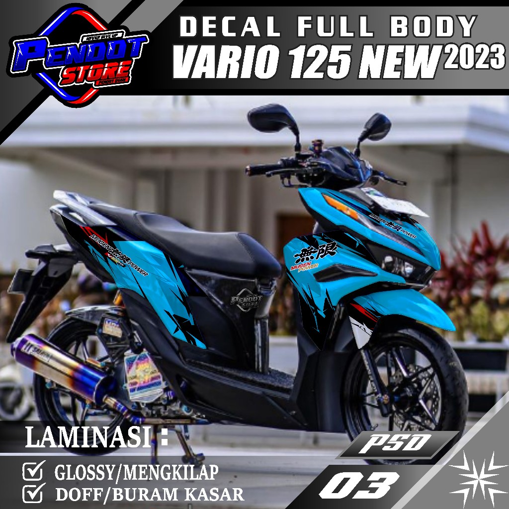 Jual Decal Vario 125 2023 Full Body - Stiker Vario 125 2023 Full Body - Decal Vario 125 2023 ...