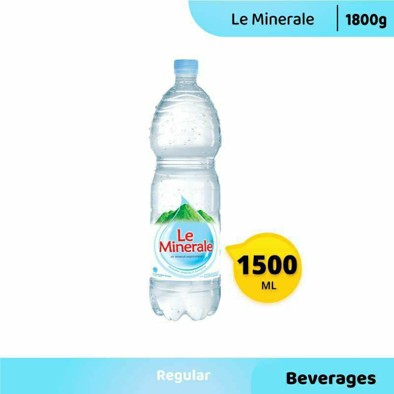 Jual LE MINERALE 1500ml / AIR LEMINERALE KEMASAN 1500ml / AIR ...