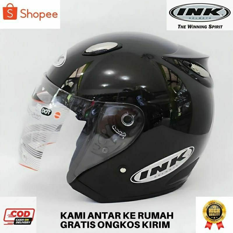 Jual HELM ink (GRADE 1 ORI ) + KACA dewasa pria wanita murah SNI ...