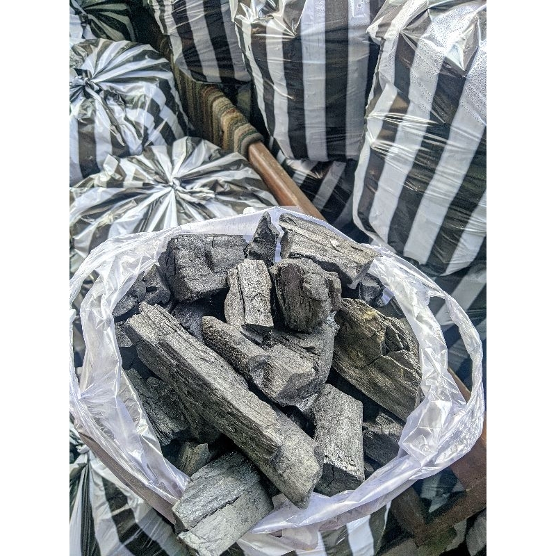Jual Arang kayu 1 kg, untuk bakar Sate, BBQ, dan media tanam | Shopee Indonesia