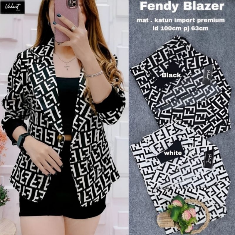 Jual FENDY BLAZER ORIGINAL BY VALENT | Shopee Indonesia