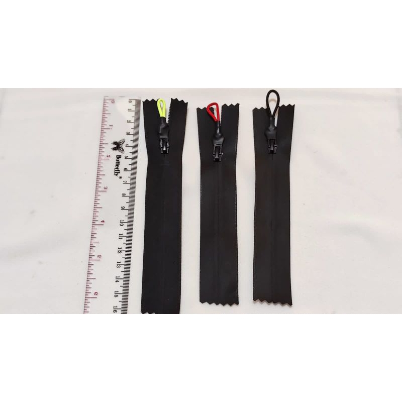 Jual Resleting Zipper waterproof no 3 untuk saku ukuran potongan manual ...