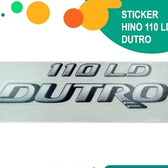 Jual STICKER STIKER HINO 110 LD DUTRO | Shopee Indonesia