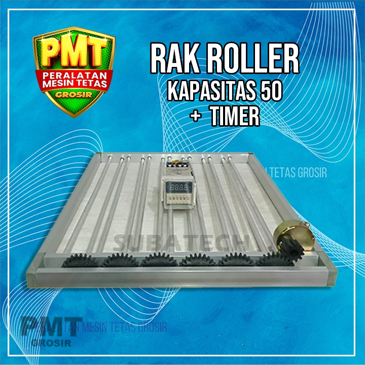 Jual Rak Pemutar Telur Otomatis - Sistem Roller Kap. 50 Plus Modul ...