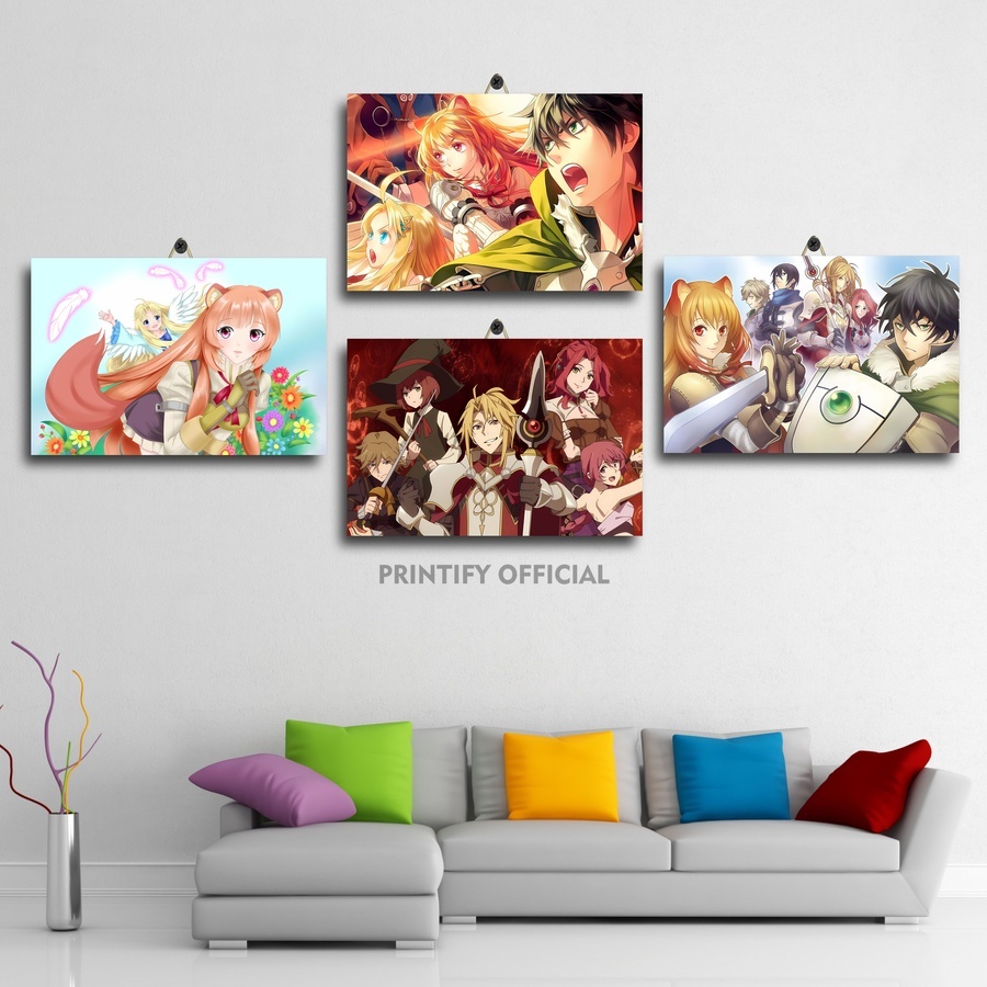 Jual Dekorasi Ruangan Besar Wallpaper Anime Tate No Yuusha No Nariagari ...