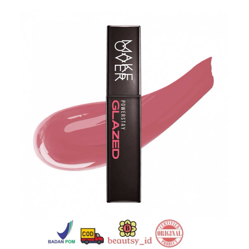 Jual Make Over Powerstay Glazed Lock Lip Pigment Lipstick Original BPOM ...
